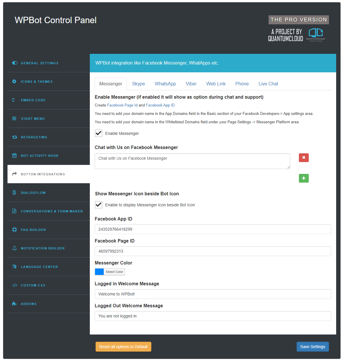 AI ChatBot for Automated Live Chat Support by quantumcloud | CodeCanyon